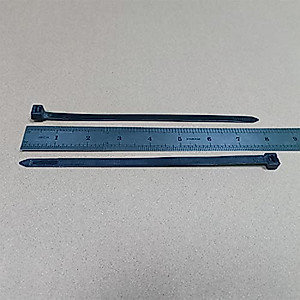 Zip Ties 8 inch Cable Zip Ties with 120 Pounds Tensile Strength, Black Cable Ties, 100 Pieces Heavy Duty Self-Locking Black Nylon Tie Wraps for Indoor and Outdoor (8 inch 100 pcs)