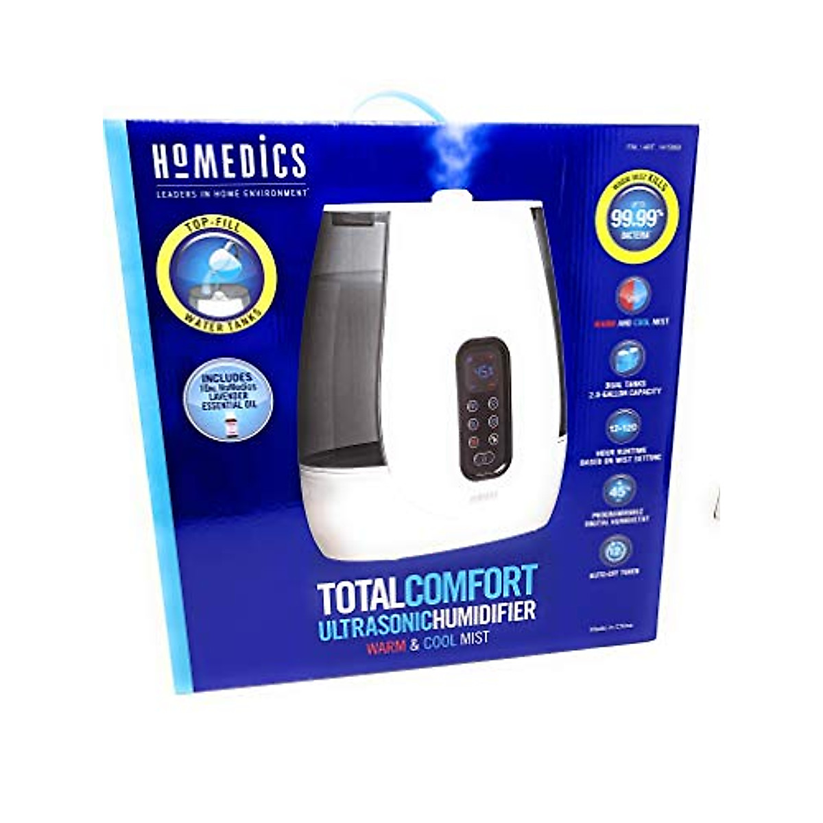 Homedics TotalComfort Ultrasonic Humidifier