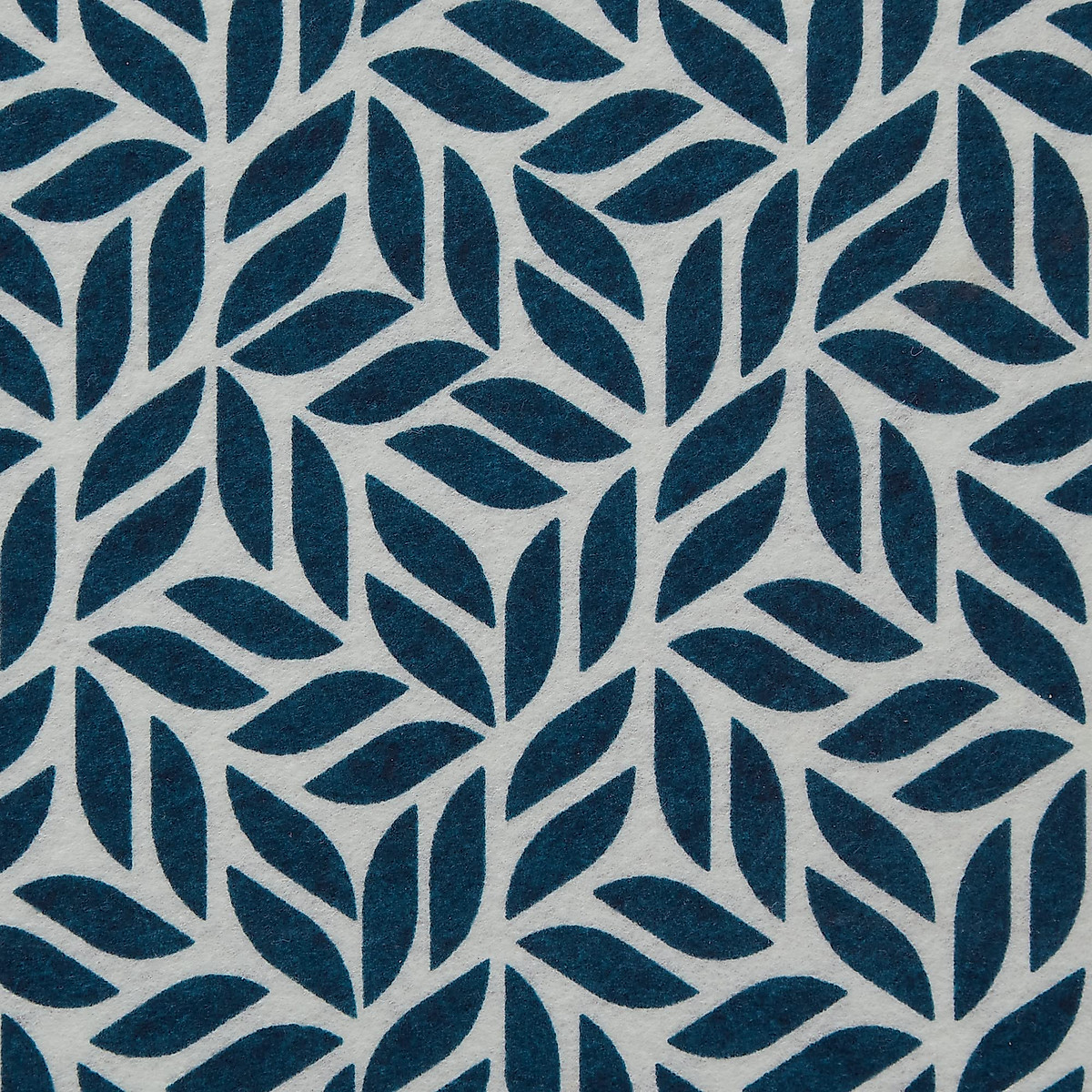 DII Fridge Liner Collection Non-Adhesive, Cut to Fit, 12x24, Nautical Blue Abstract Leaf, 6 Piece