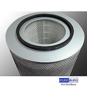 PUREBURG Replacement Filter Set Compatible with Austin Healthmate FR400 HM400 HM402 HM405 HM410 HM450 Air Purifiers,H13 HEPA Activated Carbon & Pre-Filter