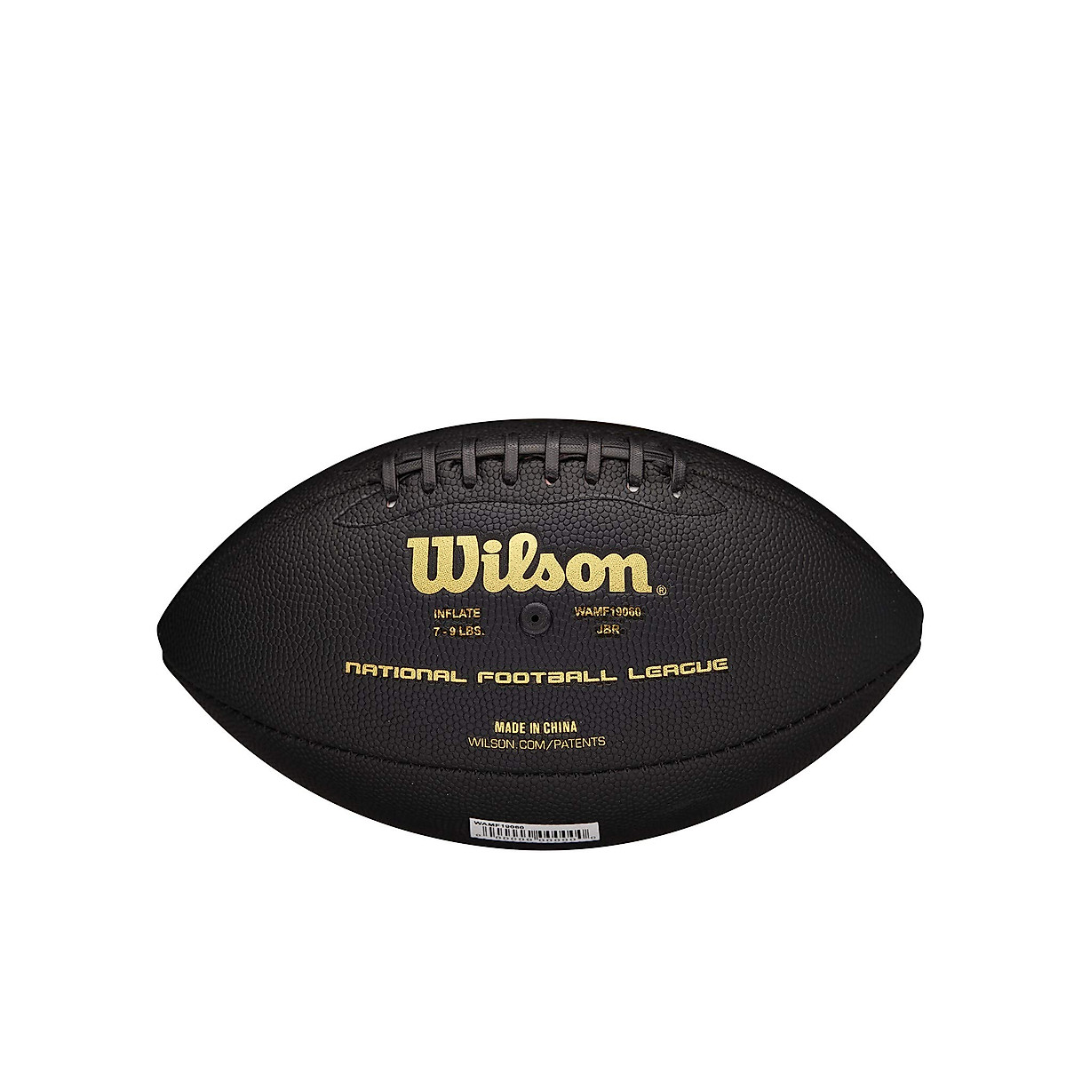 Wilson NFL Super Grip Composite Football - Junior Size, Black/Gold