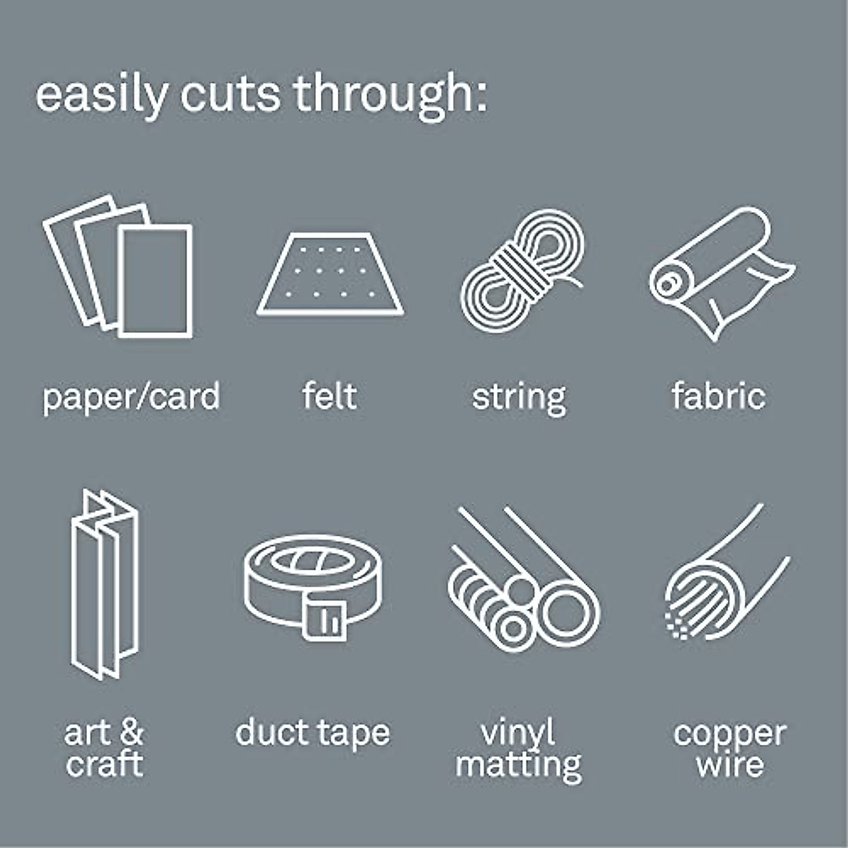 Slice 10546 Ceramic Scissor Wide Finger Loops for Larger Hands, 1 Pack