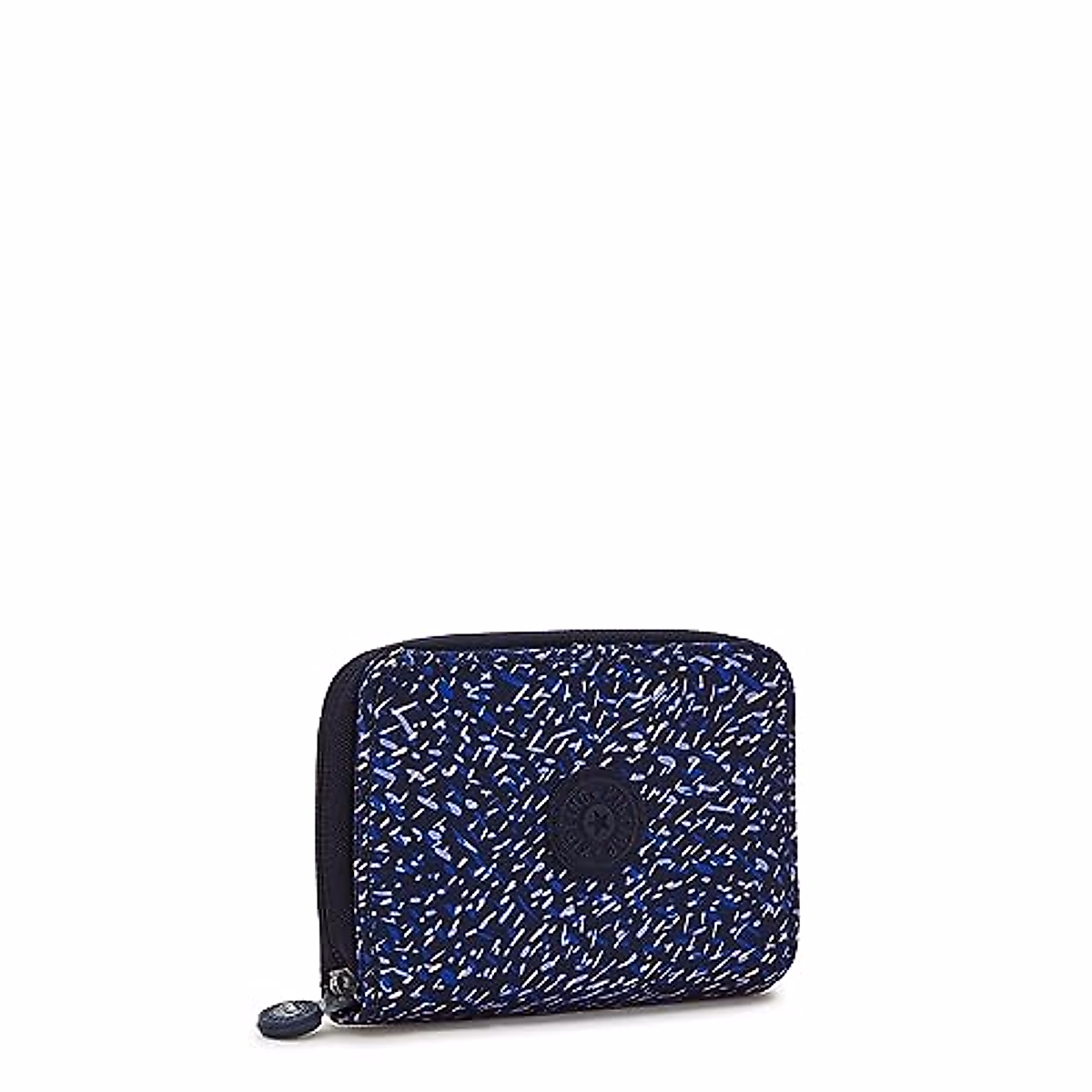 Kipling Women's Money Love, RFID Anti-Hacker Technology, Polyester Zip Closure Wallet, Cosmic Navy, 3.8''L x 5''H x 1''D