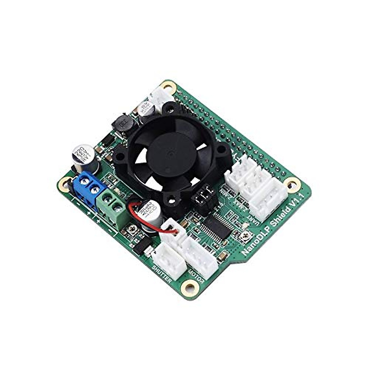SUTK V1.1 Expansion Board with DRV8825 Controled MOS for RPi 3B and NanoDLP's Light-Cured 3D Printers