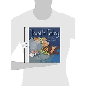 Yoriko 7 Pieces Tooth Fairy Kit Set with Picture Book, Tooth Holder, Tooth Fairy Coin, Sticker, Keepsake Wallet Pouch That Holds Teeth (Baby Girl)