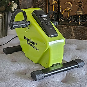 Fitness Rehab Equipment for Seniors: Motorized Electric Exercise Pedal Bike, Under-Desk , Hand, Arm, Knee, and Leg Exerciser