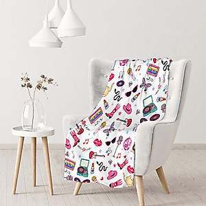 Gifts for Women Girls Blanket for Men Boys Throw Blanket for Kids Birthday Super Soft Flannel Lightweight Comfy Bedding Blankets for Sofa Couch for Bed Camping and Travel-40x50 Inches