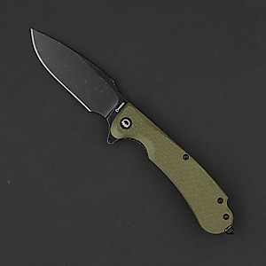 Generic Fielder Discover Line by Daggerr (Olive handle and black stonewashed blade)