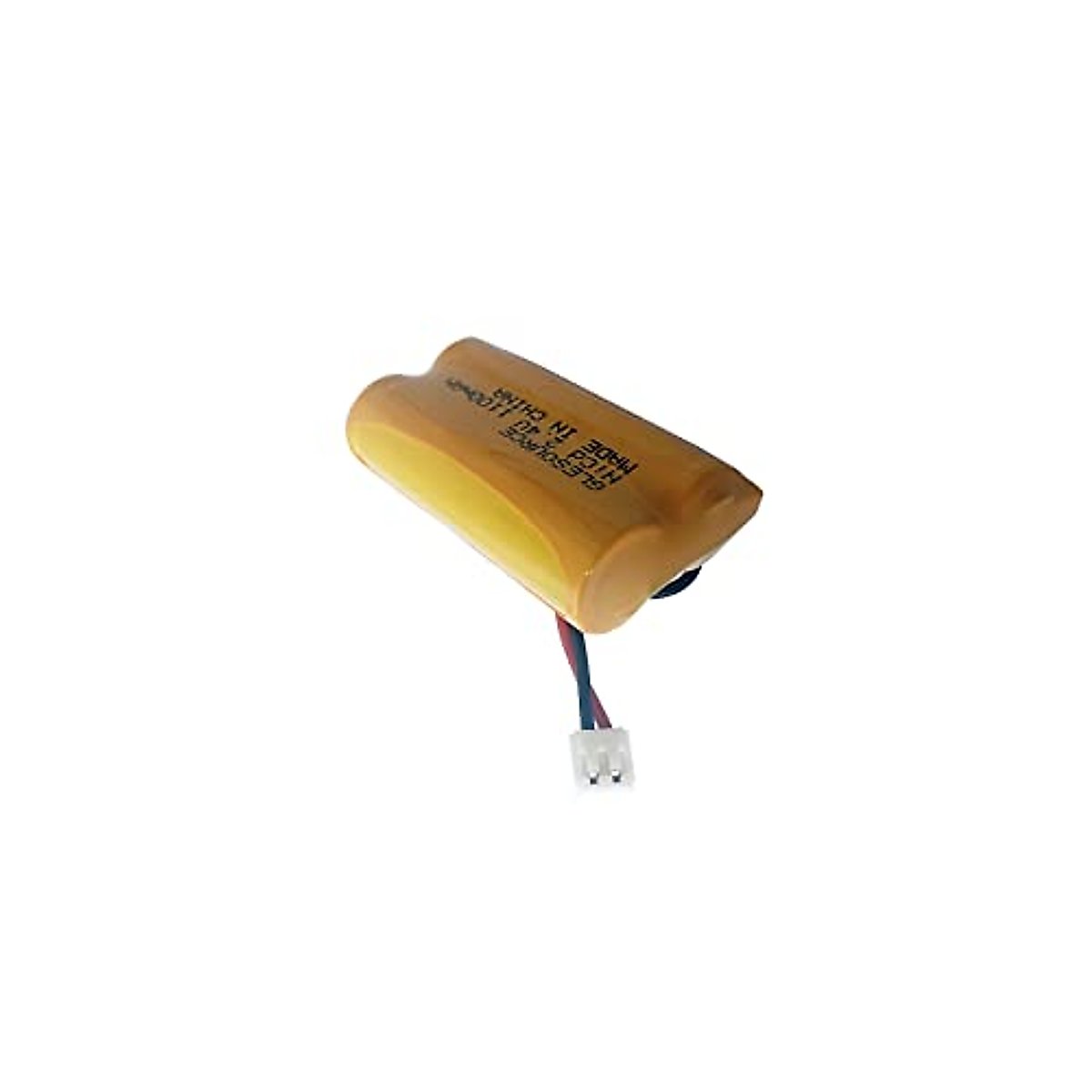 GLESOURCE (4 Pack) 2.4V 1100mAh BP2-A Dual-LITE Ni-CD Battery Pack Compatible for Exit Sign Emergency Light, CSXWREB3 HUBBEL Battery, BP2A BP2-0A 0BP2-0A