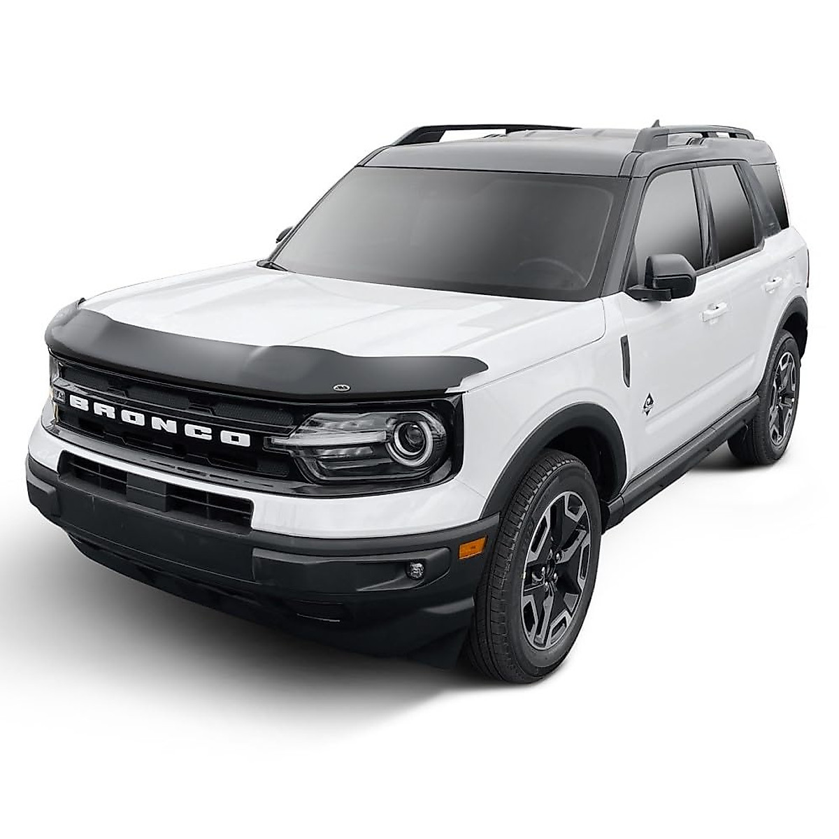 Auto Ventshade [AVS] Bugflector II / Hood Shield | High Profile, Dark Smoke | 24747 | Fits 2003 - 2008 Honda Element