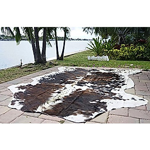 rodeo Cowhide Tricolor Cowhide Rug- XXL 6x8ft(180cm X240cm) TC6X8