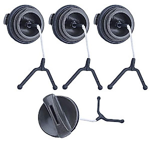 Adefol 4x Fuel Gas Oil Tank Cap for Husqvarna 435 440 445 450 E OEM 544111203 544111201