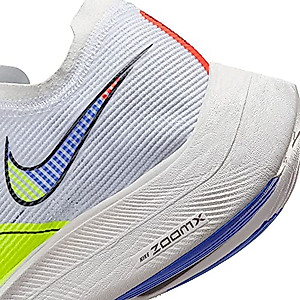 Women's ZoomX Vaporfly Next% 2 - Size 8 US - White/Black Volt Racer-Blue