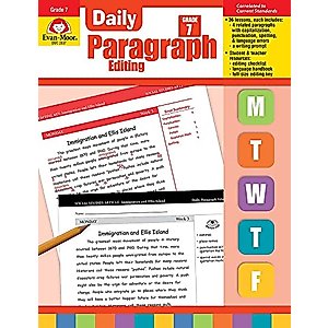 Evan-Moor Daily Paragraph Editing, Grade 7
