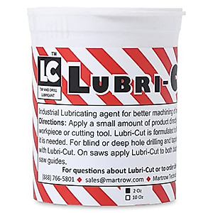 Lubri-Cut Cutting Paste for Drilling Metal | Tapping & Cutting Wax | Drill Cutting Fluid | Drill Cutting Oil | Saw Blade Lubricant | Made in USA