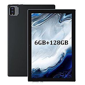 10 inch Tablets, Android 11.0 Tablets, 6GB+128GB, 512GB Expand, Quad-Core, Dual Camera, HD Touch Screen, BT, Wi-Fi 6, Google GMS