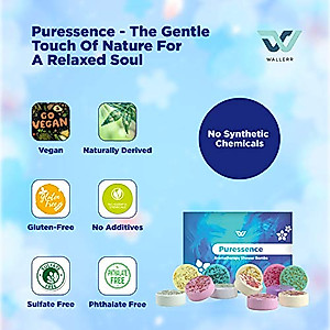 Aromatherapy Shower Steamers- Organic Shower Bombs - Natural Essential Oils for Strong Lingering Fragrance- Perfect for Women Men