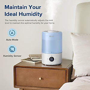 LEVOIT Smart Humidifiers for Home and Bedroom (Dual 200S) + (Classic 200S)
