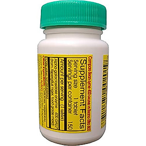 ValuePricedMeds Bean-Zyme Extra Strength (150 ct) is 400 GAUL per Tablet