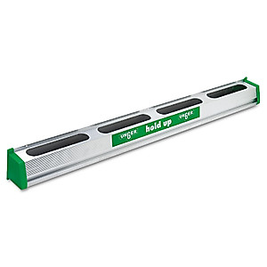 Unger HU900 36" Hold Up Aluminum Rubber Finger Tool Rack