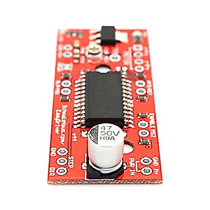 Treedix EasyDriver Shield Stepper Motor Driver with Single Row Pin Headers Compatible with Arduino (5pcs)