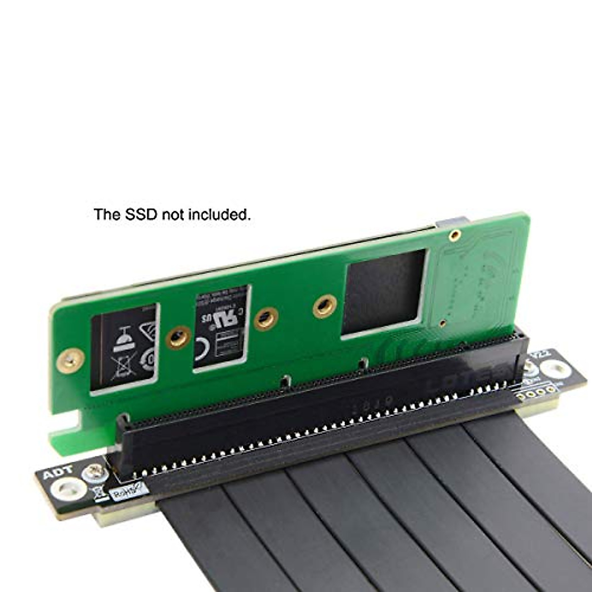 chenyang M.2 NVME to PCIe 3.0 X16 Adapter NVME/AHCI SSD to PCI Express Expansion Card Adapter