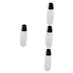 Balacoo 4 Sets pet Animal pet Ear Home use pet Temperature Monitor Non- Digital pet Temperature Monitor Dog Ear Temperature pet Special Number Plastic Cats and Dogs Baby