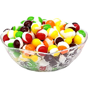 Freeze Dried Candy - 10oz XX LARGE pack of CANDYGENIUS cool freeze dry candies puff frozen dehydrated skittles bulk giant snack fruit crunch birthday kids parties
