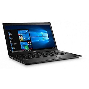 Dell Latitude 7480 Business UltraBook - 14-inch Touchscreen Display, Intel Core i5-6300U 2.4 GHz 256GB SSD, 16GB DDR4, Webcam, Bluetooth, Windows 10 Professiona (Renewed)