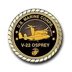 US Marine Corps V-22 Osprey Challenge Coin Officially Licensed