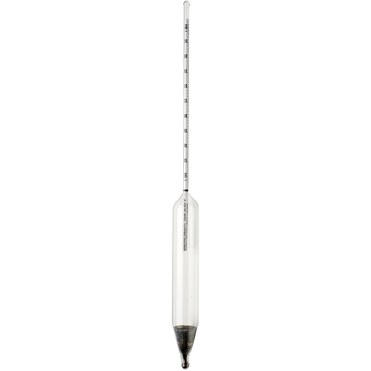 SP Bel-Art, H-B DURAC 1.000/1.050 Specific Gravity ASTM 111H Hydrometer for Heavy Liquids (B61891-1500)