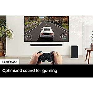 Samsung HW-B550 2.1ch Soundbar and Subwoofer with Dolby with an Additional 1 Year Coverage by Epic Protect (2022)