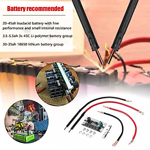 KKnoon DIY Spot-Welders Pen Portable 12 V Battery Storage Spot-Welding Printed Circuit Board Welding Equipment