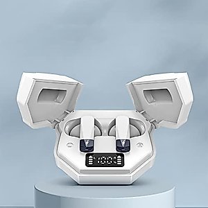 Digital Display Wireless Game Sports Bluetooth Headset Cool Scissors Door Low Delay Wireless Bluetooth Headset