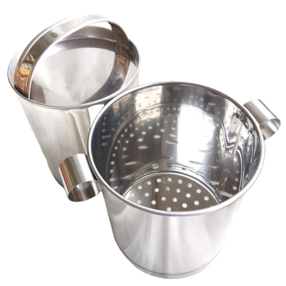 Lod Chong Singapore Thai Cookware Sruut Cendol Maker Traditional Coconut Milk Dessert And Noodles Stainless 5" x 7.5"