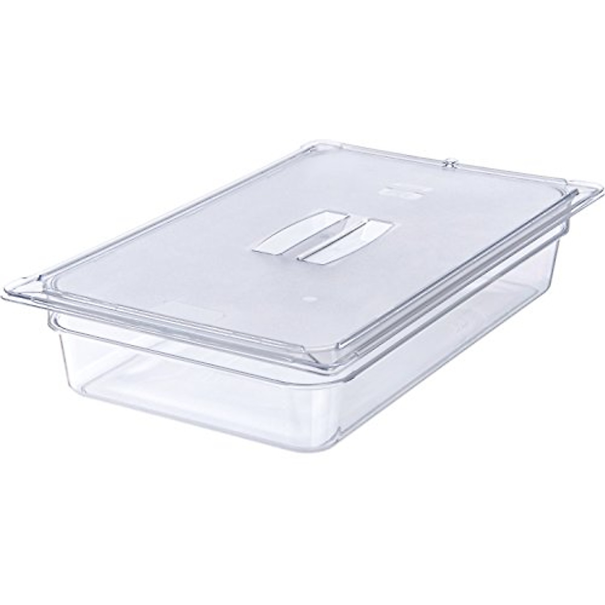 Carlisle FoodService Products StorPlus Plastic Food Pan, 4 Inches, Clear