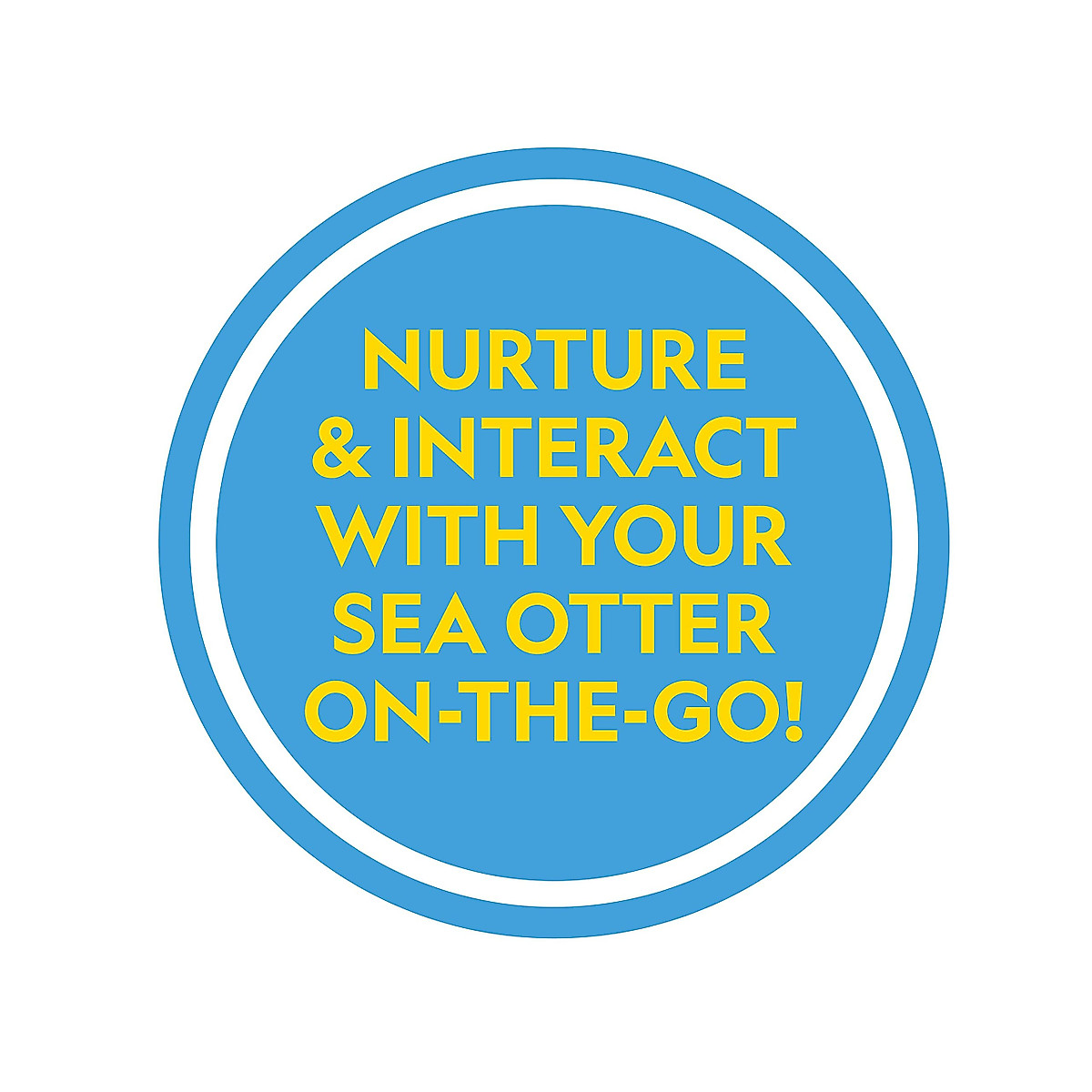 National Geographic Kids Sea Otter Care and Nurture Set, Stuffed Animals, Doctor Kits, Kids Toys for Ages 3 Up, Amazon Exclusive