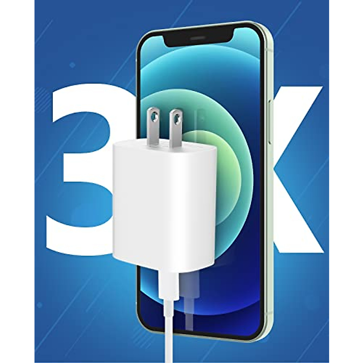 iPhone 14 13 12 11 Fast Charger [MFi Certified],10FT Long Fast Charging Lightning Cable with 20W USB C Charger Block for iPhone 14/14 Pro Max/13/13 Pro Max/12/12 Pro Max/11/11Pro/XS/Max/XR/X,iPad