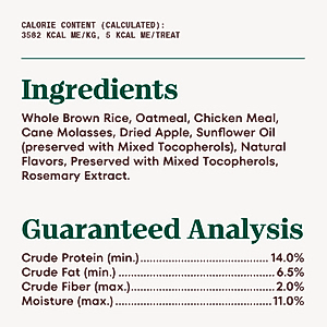 Nutro Crunchy Dog Treats With Real Apple, 10 oz. Bag