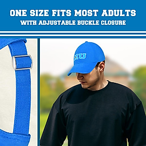 Disney Pixar Monsters Inc Monsters University Baseball Cap, Adjustable Dad Hat, Blue