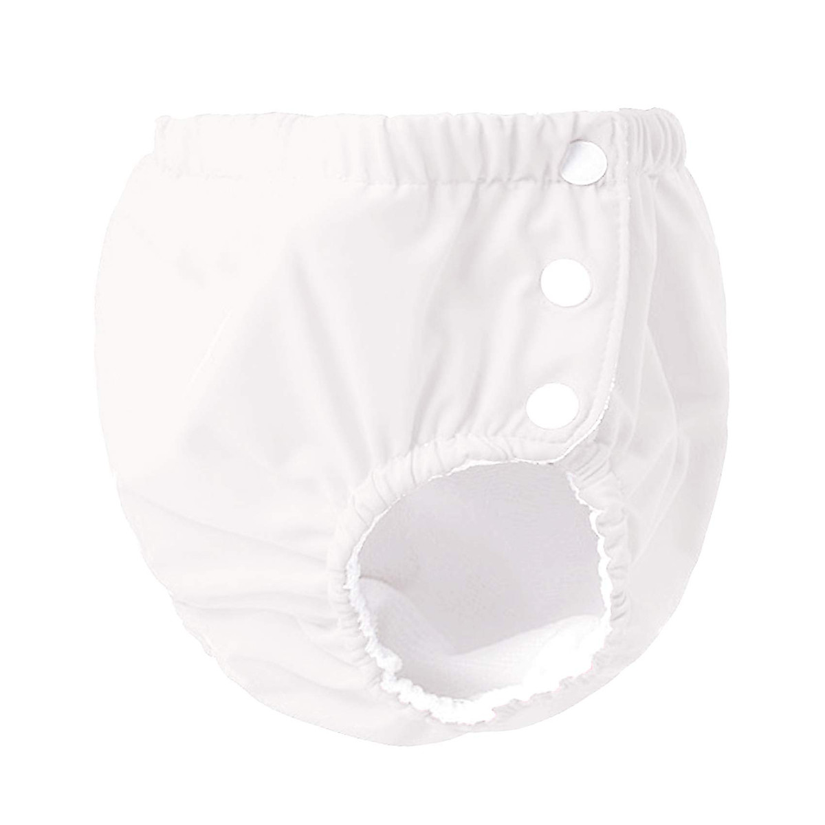Durio Reusable Swim Diapers Washable Baby Swim Diaper Unisex Infant Toddler Swimming Diapers A White 2-3T