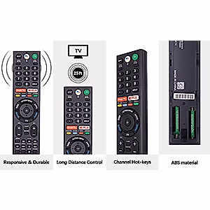 RMF-TX300U 149331811 Voice Remote Control Replaces for Sony Smart TV RMF-TX200U RMF-TX201U KD-49XE8004 KD-65XE8505 KD-75XE9005 KDL-75W850C XBR-43X800E XBR-49X800E XBR-55X800E XBR-65X850E XBR-65X930D