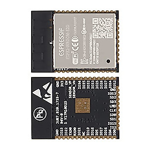 DORHEA 5PCS ESP-WROOM-32D ESP32 Bluetooth and WiFi Low Power Module integrates ESP32-D0WD Generic Wi-Fi+BT+BLE MCU Modules for Voice Encoding Music Streaming and MP3 Decoding