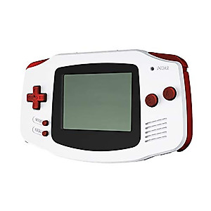 eXtremeRate Scarlet Red Replacement Full Set Buttons for Gameboy Advance GBA - Handheld Game Console NOT Included
