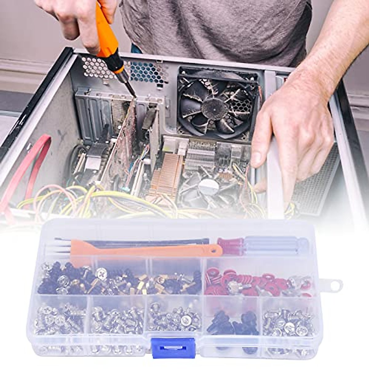 Computer Screw Assortment, Not Easily Deformed Computer Replacement Screw for Home
