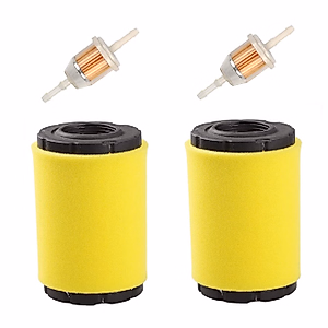 Air Filter for 42" 46" Craftsman YT3000 YTS3000 YS4500 LT2000 T1400 T2200 Lawn Tractor Riding Mower with 19.5hp 20hp 21hp B&S Engine (Pack of 2)