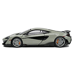 2018 McLaren 600 LT Coupe Blade Silver 1/18 Diecast Model Car by Solido S1804506