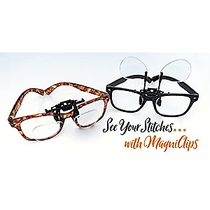 K1C2 MagniClips 2.5 Clip on Magnifiers Lighting & Magnifiers