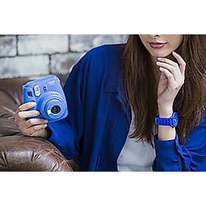 Fujifilm Instax Mini 9 Instant Camera, Cobalt Blue