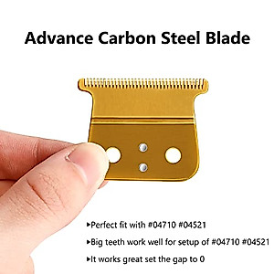 Gold T clipper and trimmer blades, T clipper and trimmer replacement blade, gtx replacement blade